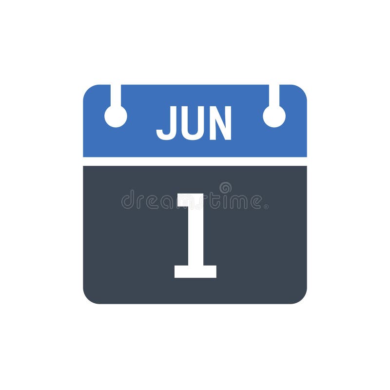 June 1 Calendar, Date, Interface, Time Icon, Web, Internet, Setting ...