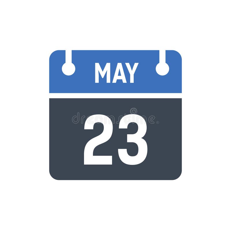 May 23 Calendar, Date, Interface, Time Icon, Web, Internet, Setting ...