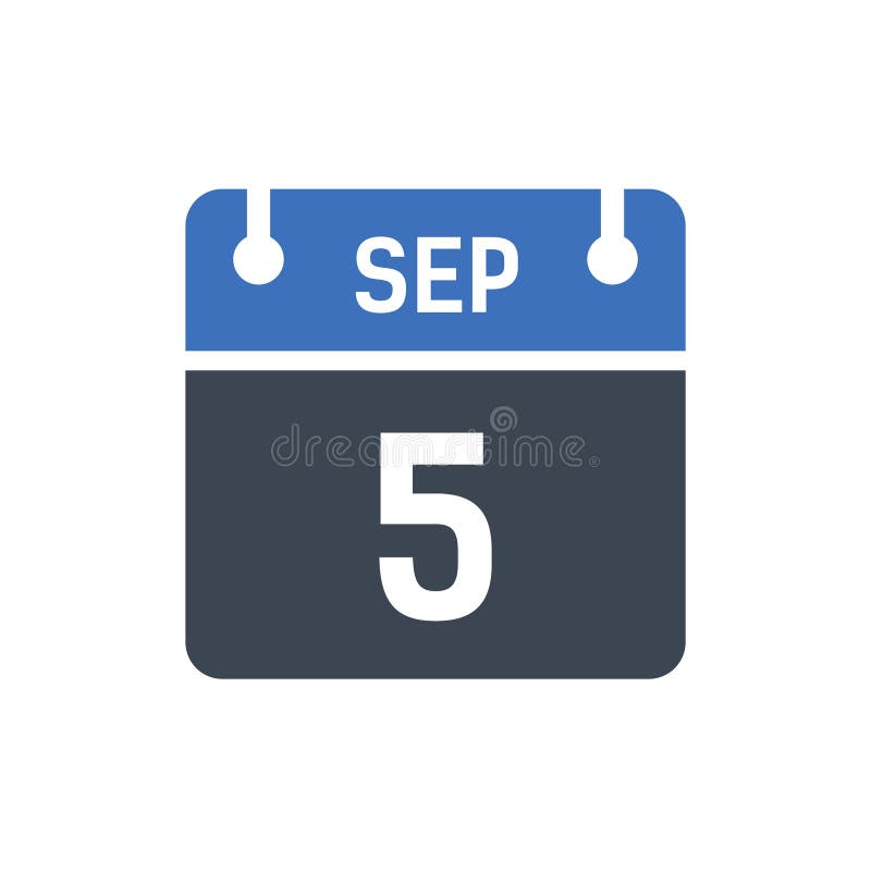 September 5 Calendar, Date, Interface, Time Icon, Web, Internet ...