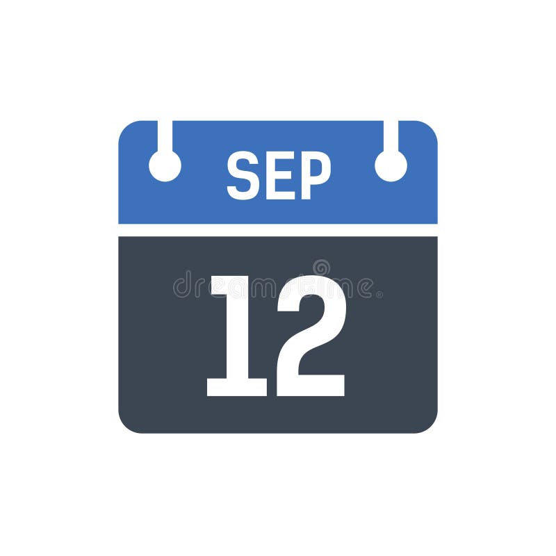 September 12 Calendar, Date, Interface, Time Icon, Web, Internet ...