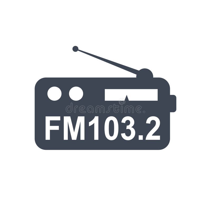 Vector Radio Icon, Radio, Radio Set, Fm Radio Stock Vector ...