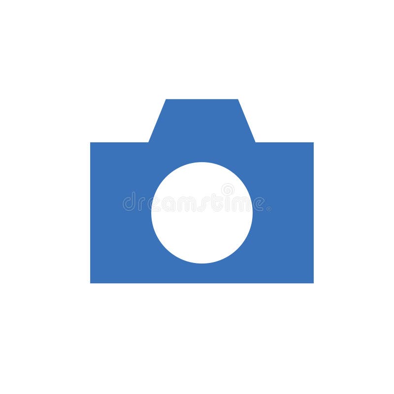 Dslr Camera Icon Flat Sign, Dslr, Lens, Photography, Camera Icon Stock ...