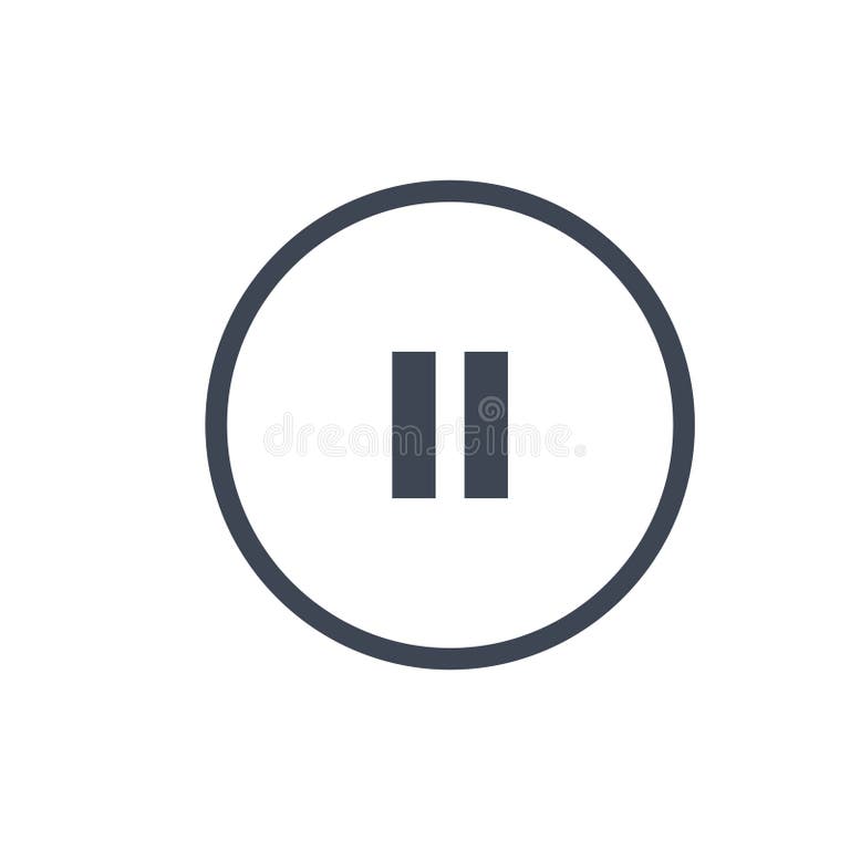 Halt, Pause, Stop, Stop Button, Stop Video Icon, Media, Player ...