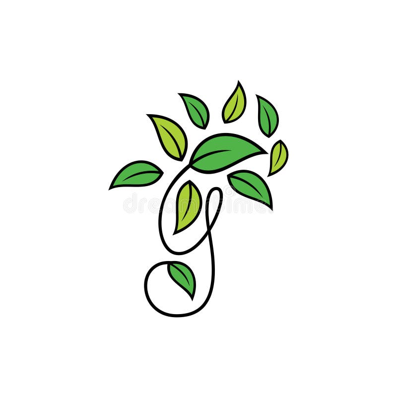 Letter G Tree Leaf Logo with Green Trees that Grow Rapidly for All Your ...