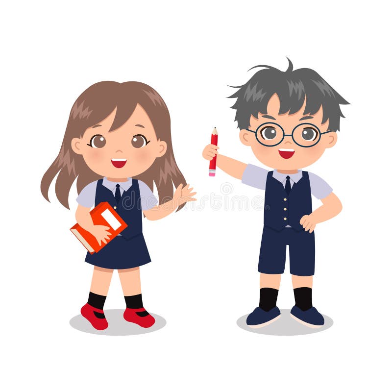 School Boy Smart Uniform Stock Illustrations – 437 School Boy Smart ...