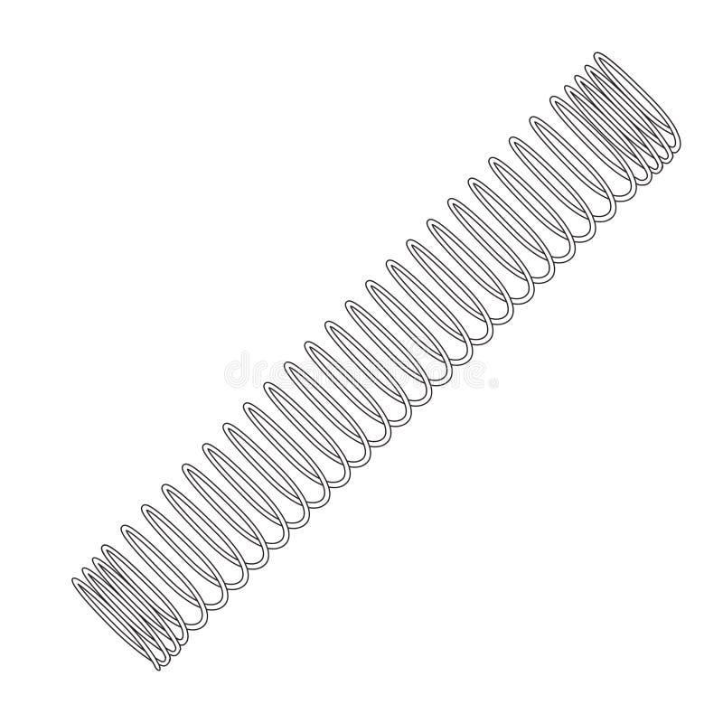 Metal Springs Vector Stock Illustrations – 339 Metal Springs Vector ...