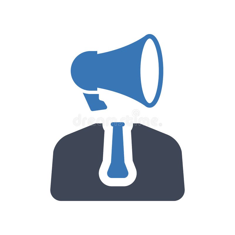 Business Promotion Icon. Vector Graphics Stock Vector - Illustration of ...