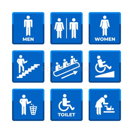 Warning Signs Public Places Stock Illustrations – 81 Warning Signs ...