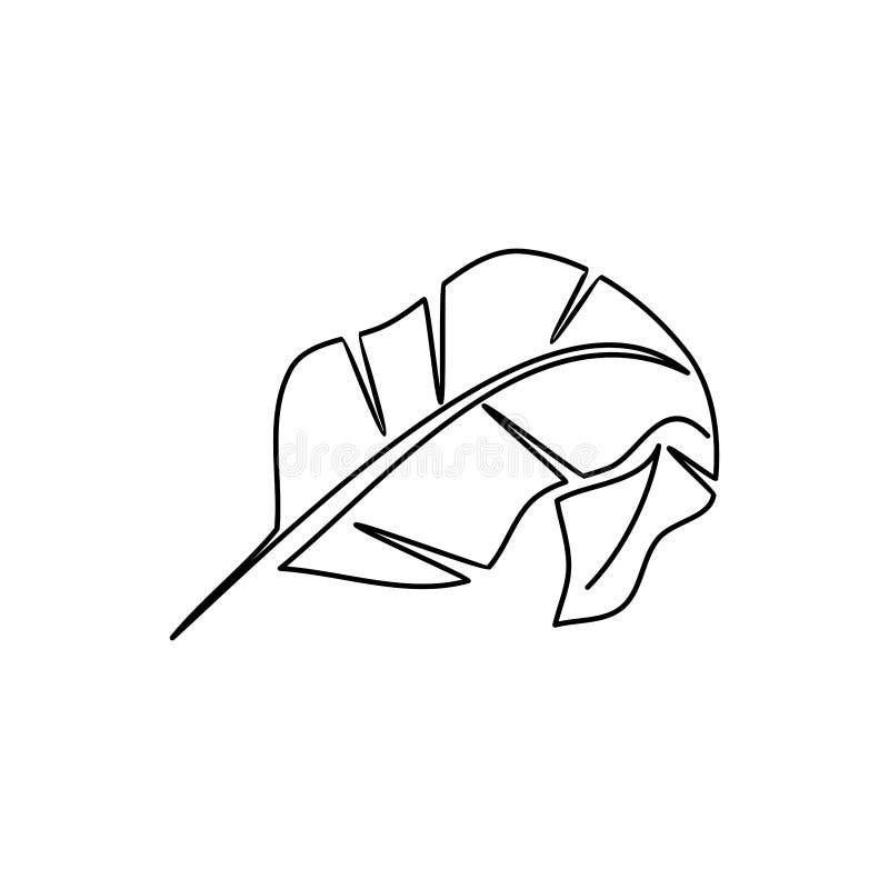 Draw Banana Leaf Outline. Draw Banana Leaf Outline. Templates for Your ...