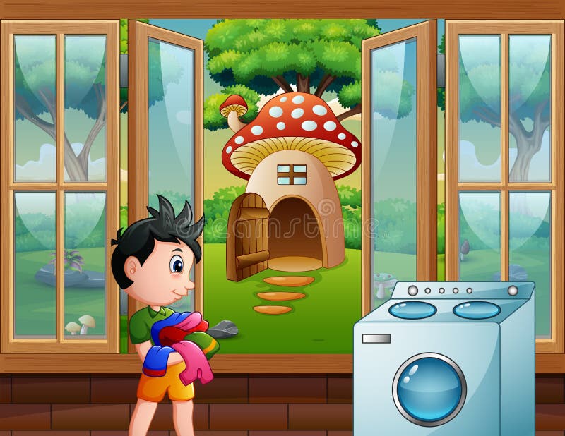 Washing Machine Cartoon Open Stock Illustrations – 115 Washing Machine ...