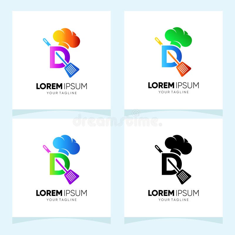 Chef Logo D Stock Illustrations – 137 Chef Logo D Stock Illustrations ...