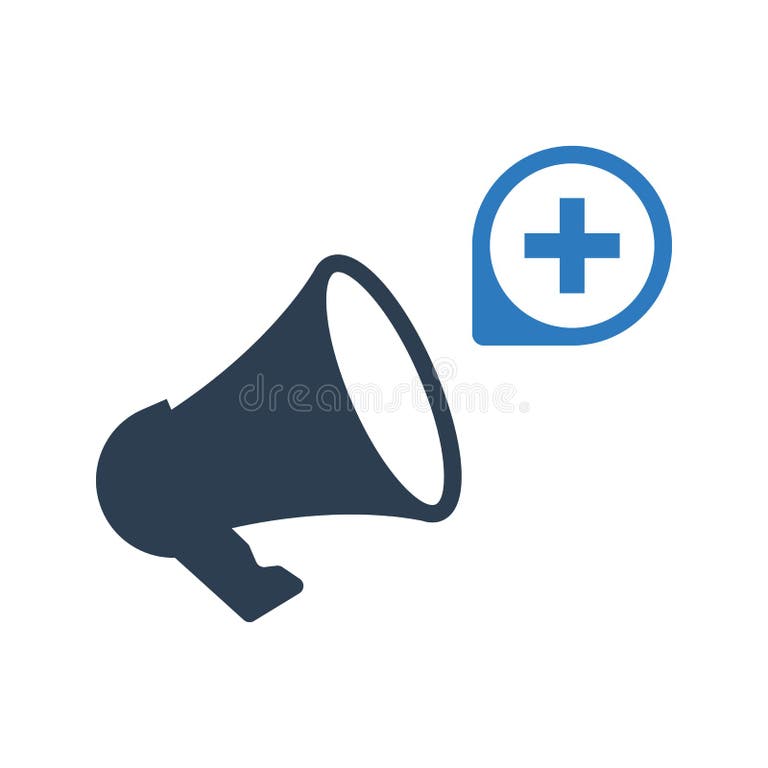 Health Awareness Icon. Vector Graphics Stock Vector - Illustration of ...