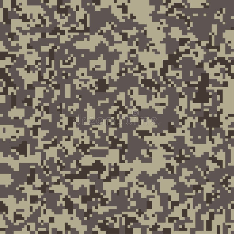Digital Sand Gray Camouflage, Seamless Pattern for Your Design. Modern ...