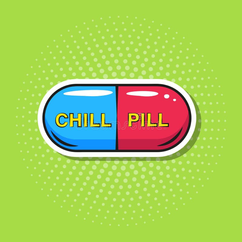 Chill Pill Text Stock Illustrations – 5 Chill Pill Text Stock ...