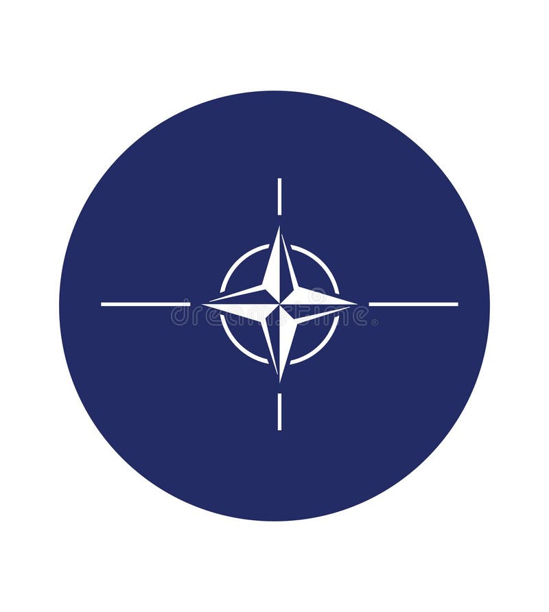 Flag of the North Atlantic Treaty Organization NATO, Official Colors ...