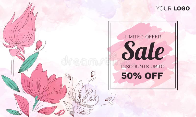 Sale Banner Template, Shopping Bag, Card, Poster, Hoarding. Limited ...