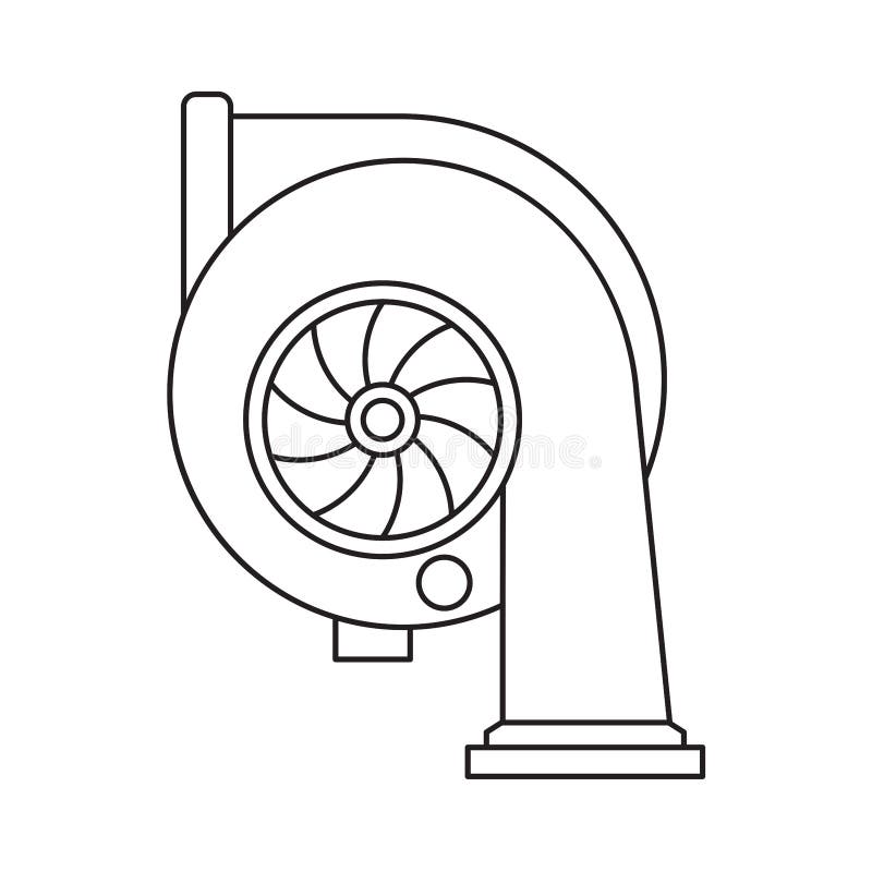 Turbocharger Sketch Stock Illustrations – 200 Turbocharger Sketch Stock ...