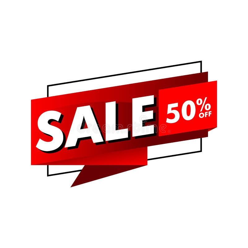 Sale Stickers. Abstract Banner or Flyer Stickers Stock Vector ...