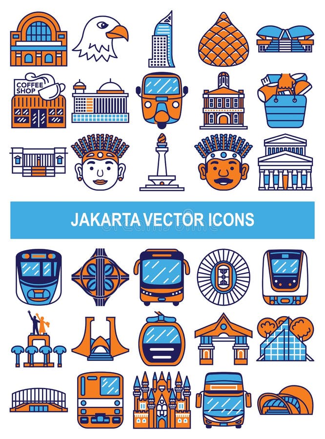 Jakarta Vector Map. Detailed Map of Jakarta City Administrative Area ... Jakarta Vector Map. Detailed Map of Jakarta City Administrative Area ...