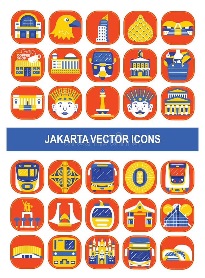 Jakarta Vector Map. Detailed Map of Jakarta City Administrative Area ... Jakarta Vector Map. Detailed Map of Jakarta City Administrative Area ...