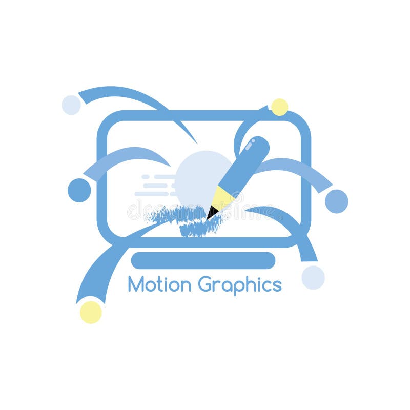 Vector Illustration of Motion Graphics Icon Stock Vector - Illustration ...