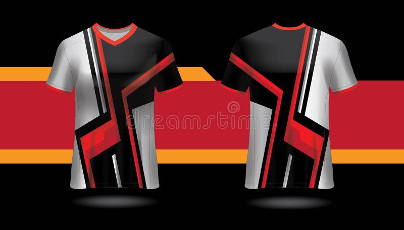 Vector Jersey Sports Design Template for Sports Clubs. Uniform Front ...