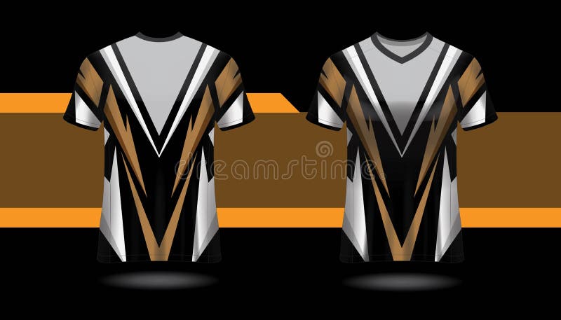 Vector Jersey Sports Design Template for Sports Clubs. Uniform Front ...