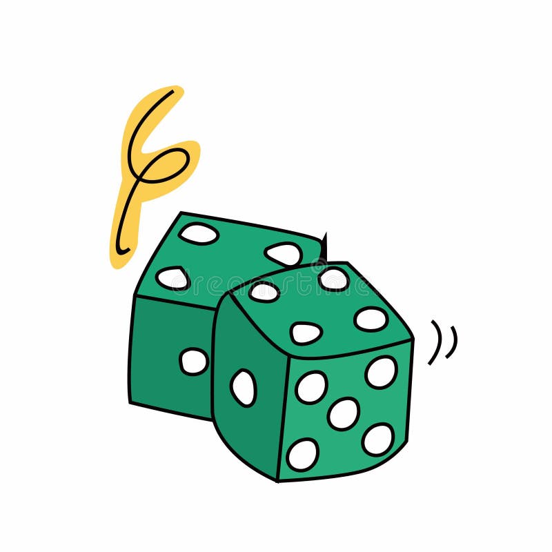 Rolling Dice Stock Illustrations – 1,798 Rolling Dice Stock ...