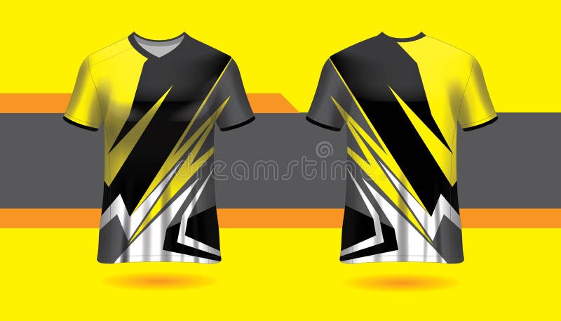 Vector Jersey Sports Design Template for Sports Clubs. Uniform Front ...