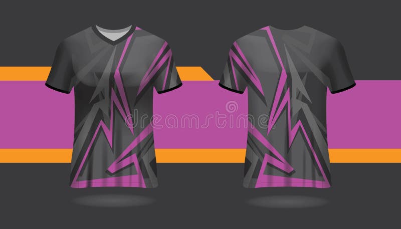 Vector Jersey Sports Design Template for Sports Clubs. Uniform Front ...
