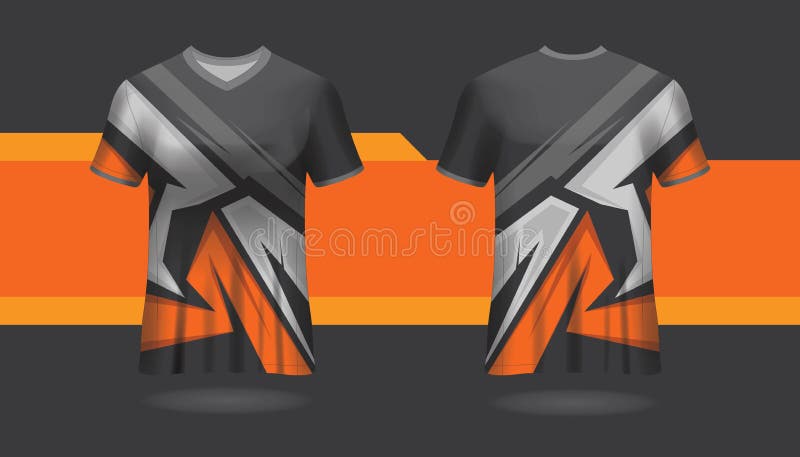 Vector Jersey Sports Design Template for Sports Clubs. Uniform Front ...