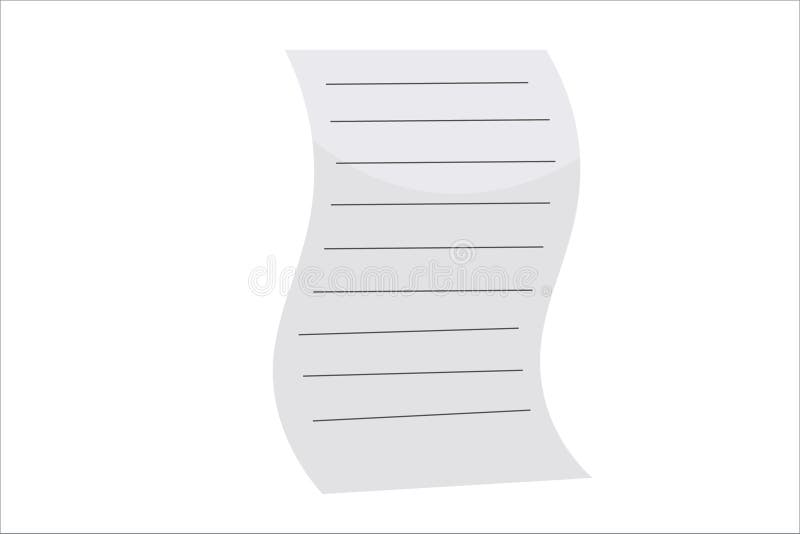 Student Worksheet Icon Vector Illustration Stock Vector - Illustration ...