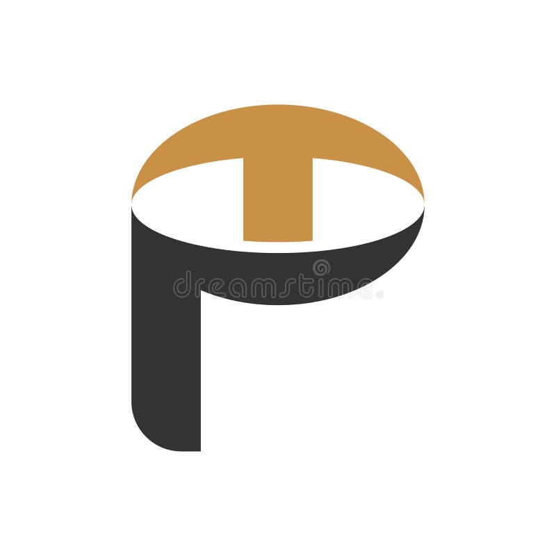 Initial Tp Letter Logo Vector Template Design. Linked Letter Pt Logo ...
