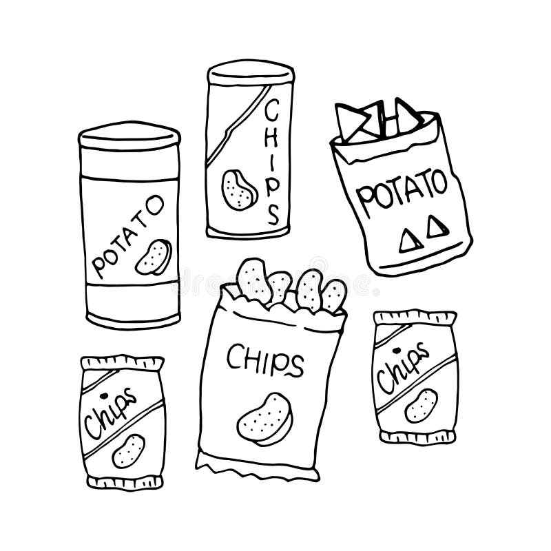 Pringles Chips Stock Illustrations – 35 Pringles Chips Stock ...