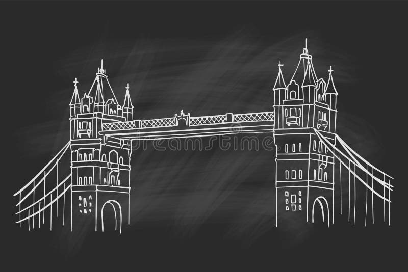 Chalkboard Bridge Stock Illustrations – 94 Chalkboard Bridge Stock ...
