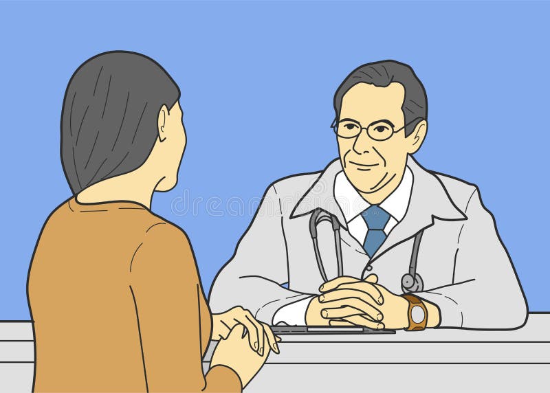 Doctor Consulting Drawing Stock Illustrations – 174 Doctor Consulting ...
