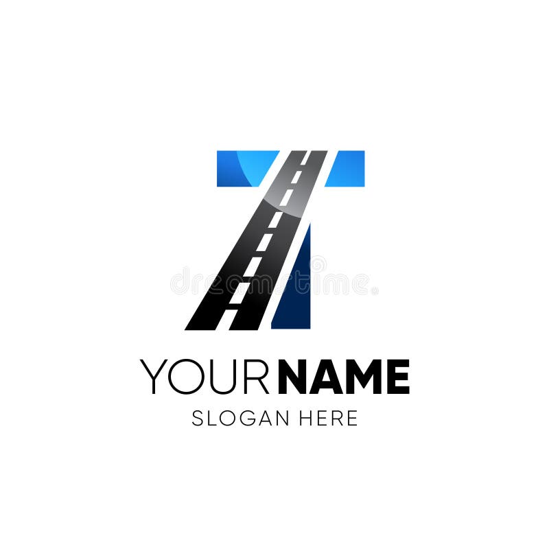 Letter T Roadway Stock Illustrations – 16 Letter T Roadway Stock ...