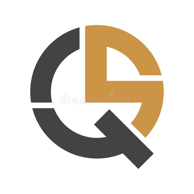 Initial Qs Letter Logo Vector Template Design. Linked Letter Sq Logo ...