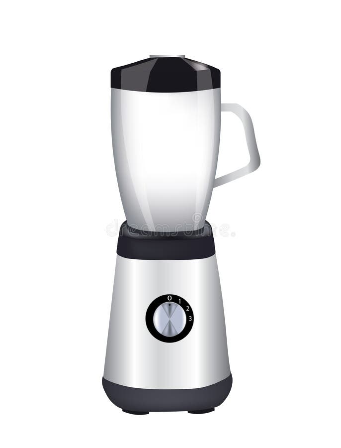 Kitchen blender isolated stock vector. Illustration of handle - 216162560