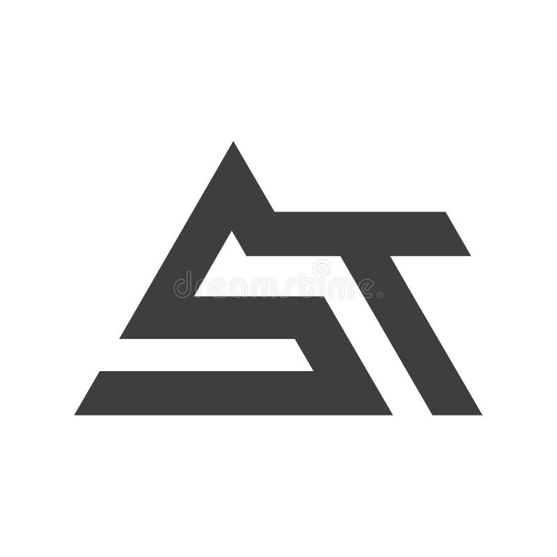 Initial Ts Letter Logo Vector Template Design. Creative Abstract Letter ...