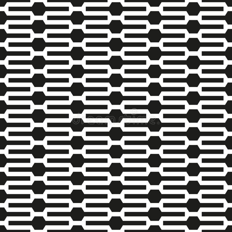 Seamless Abstract Geometric Interlock Pattern Background Stock Vector ...