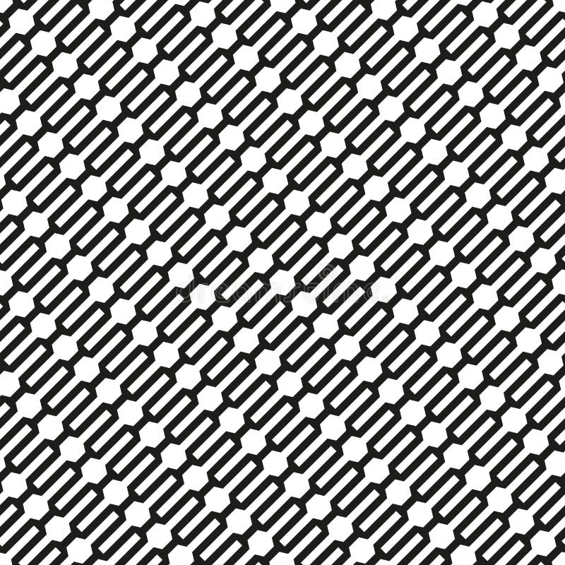 Seamless Abstract Geometric Interlock Pattern Background Stock Vector ...