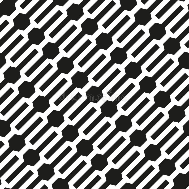Seamless Abstract Geometric Interlock Pattern Background Stock Vector ...
