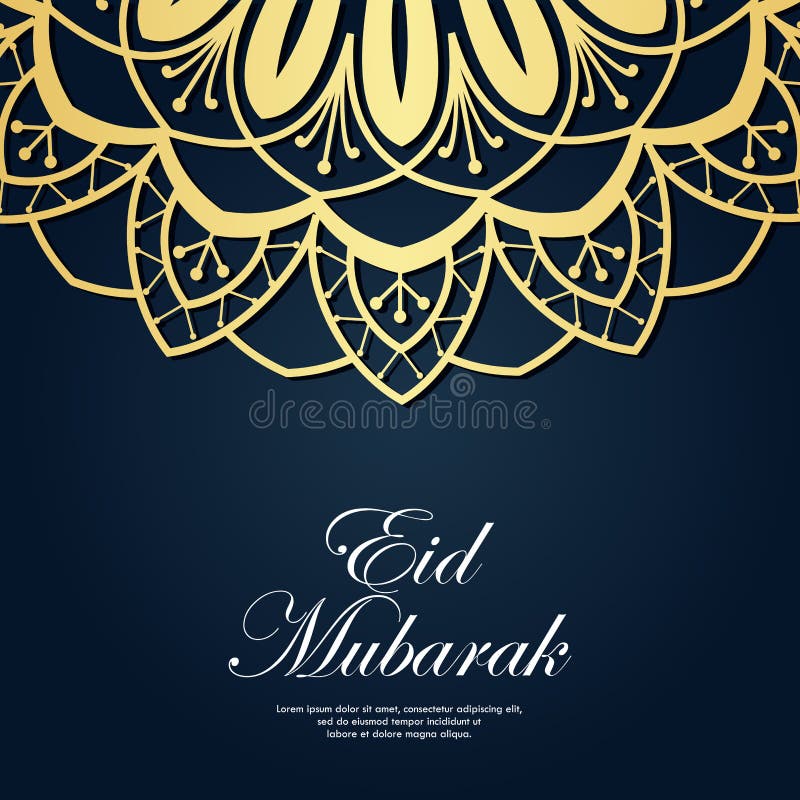 Islamic Background Creative Vector Social Media Post Template Stock ...