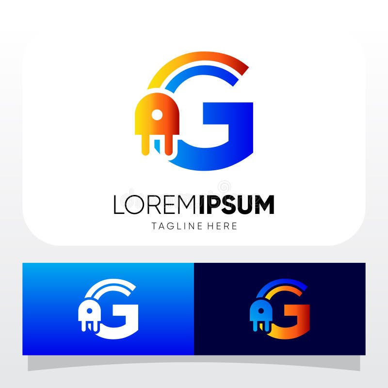 Letter G Power Jack Electric Stock Illustrations – 6 Letter G Power ...