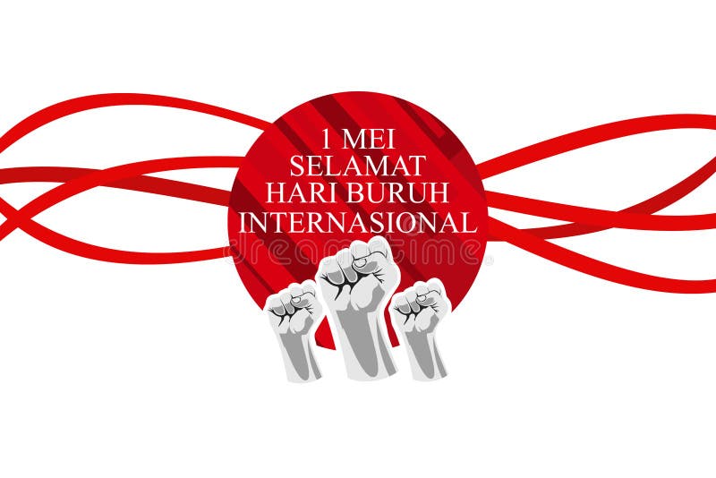 May 1, Happy Labor or Labour Day Mayday Vector Illustration. Stock ...