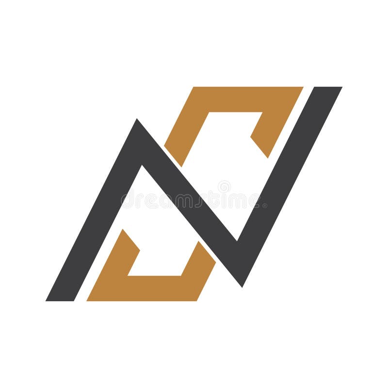 S N Letter Logo Stock Illustrations – 754 S N Letter Logo Stock ...