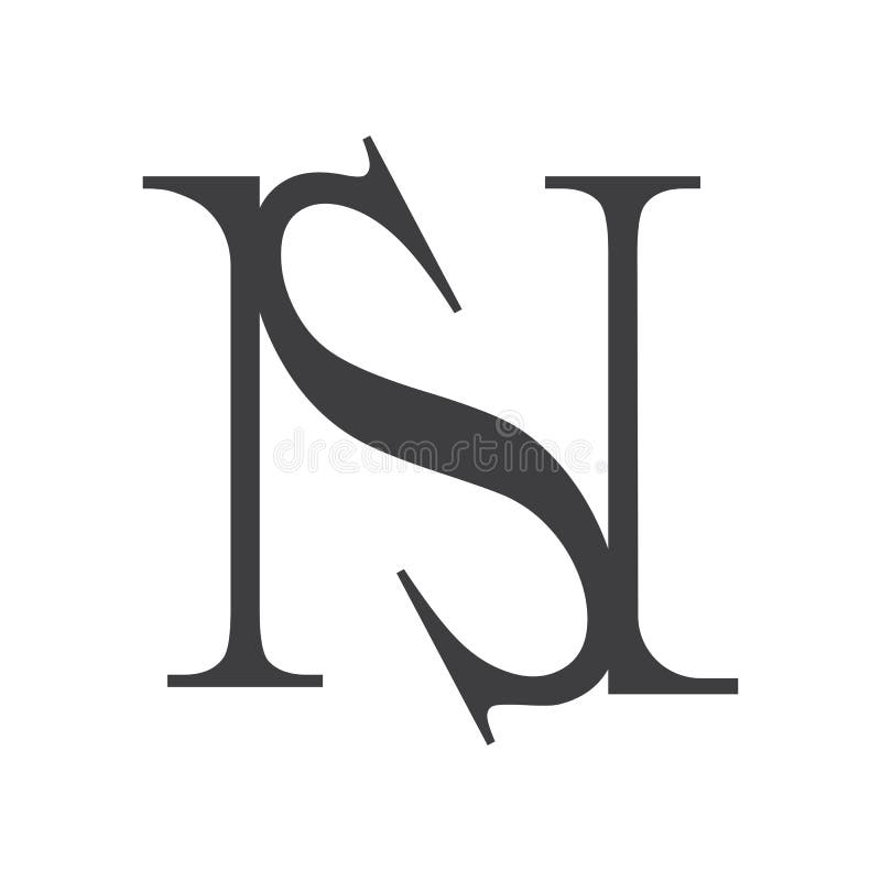 Sn Alphabet Initials Stock Illustrations – 363 Sn Alphabet Initials ...