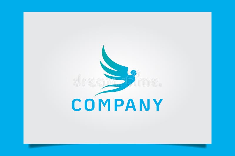 Flying man logo stock vector. Illustration of business - 217682400