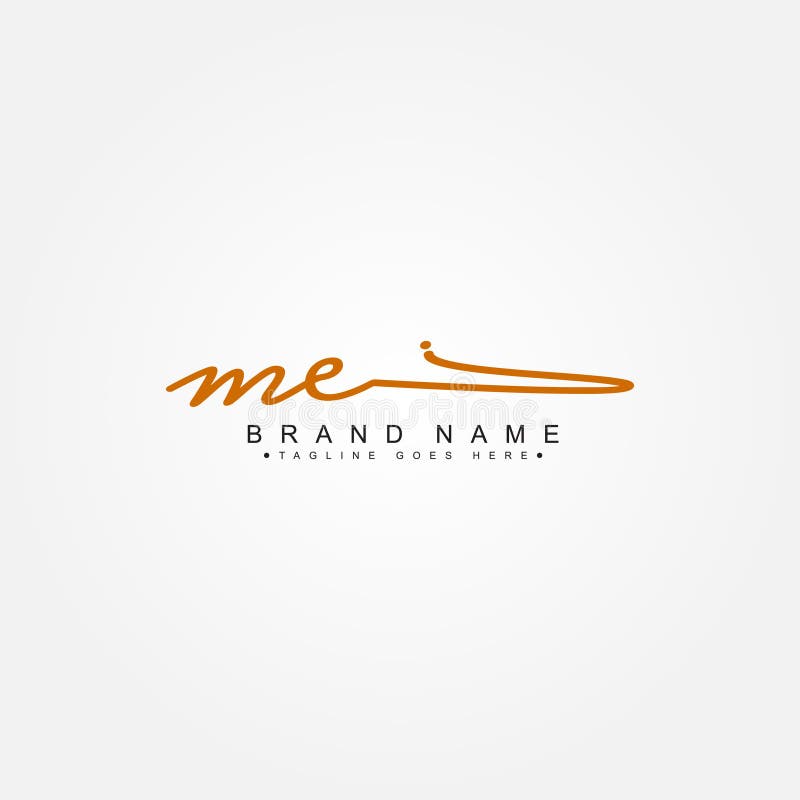 Letter Me Logo Stock Illustrations – 2,193 Letter Me Logo Stock ...